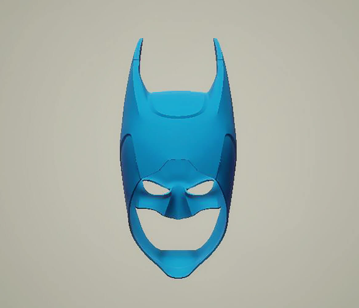 Batman Mask Blueprints