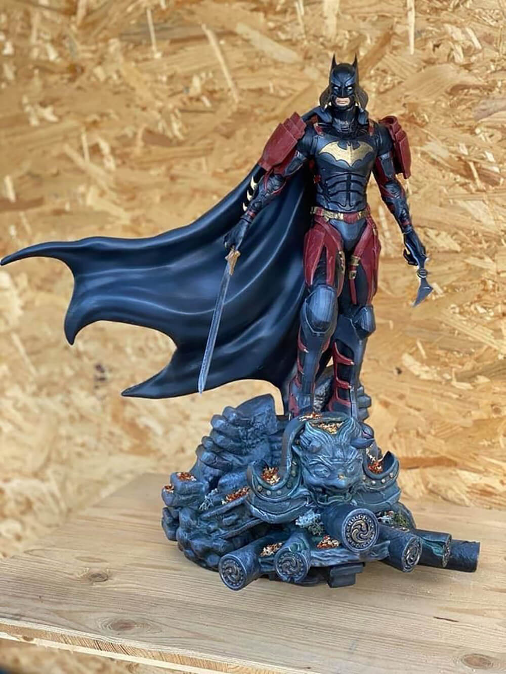 Batman Samurai - 3D Model by 3DModelDesigner