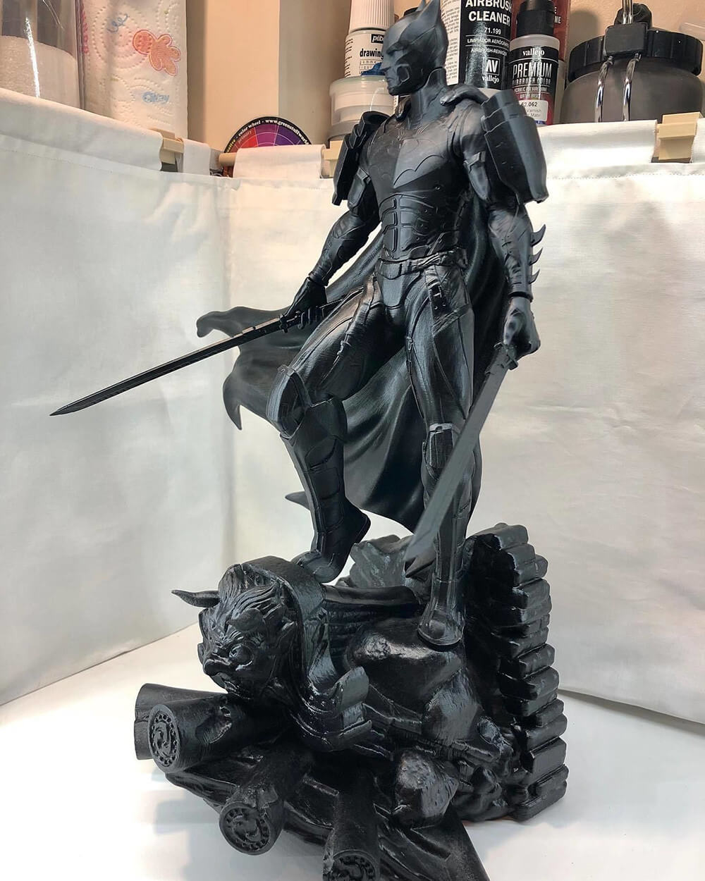 Batman Samurai - 3D Model by 3DModelDesigner