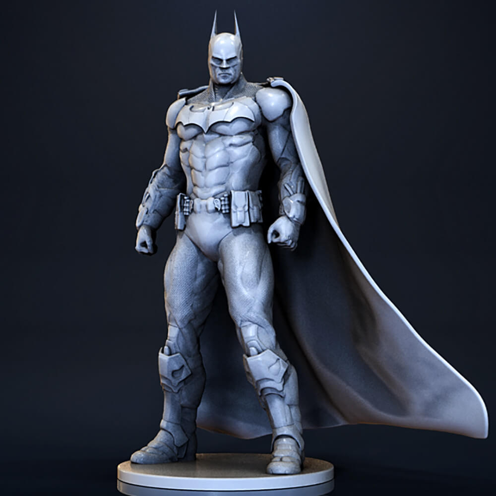 Batman Statues - 3D Model by 3DModelDesigner