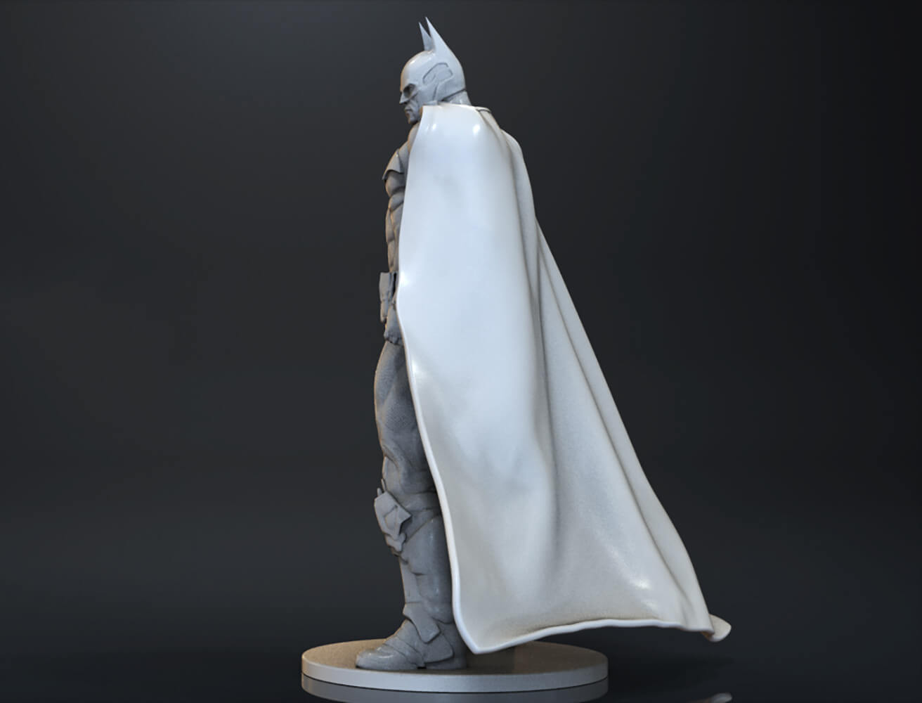 Batman Statues - 3D Model by 3DModelDesigner