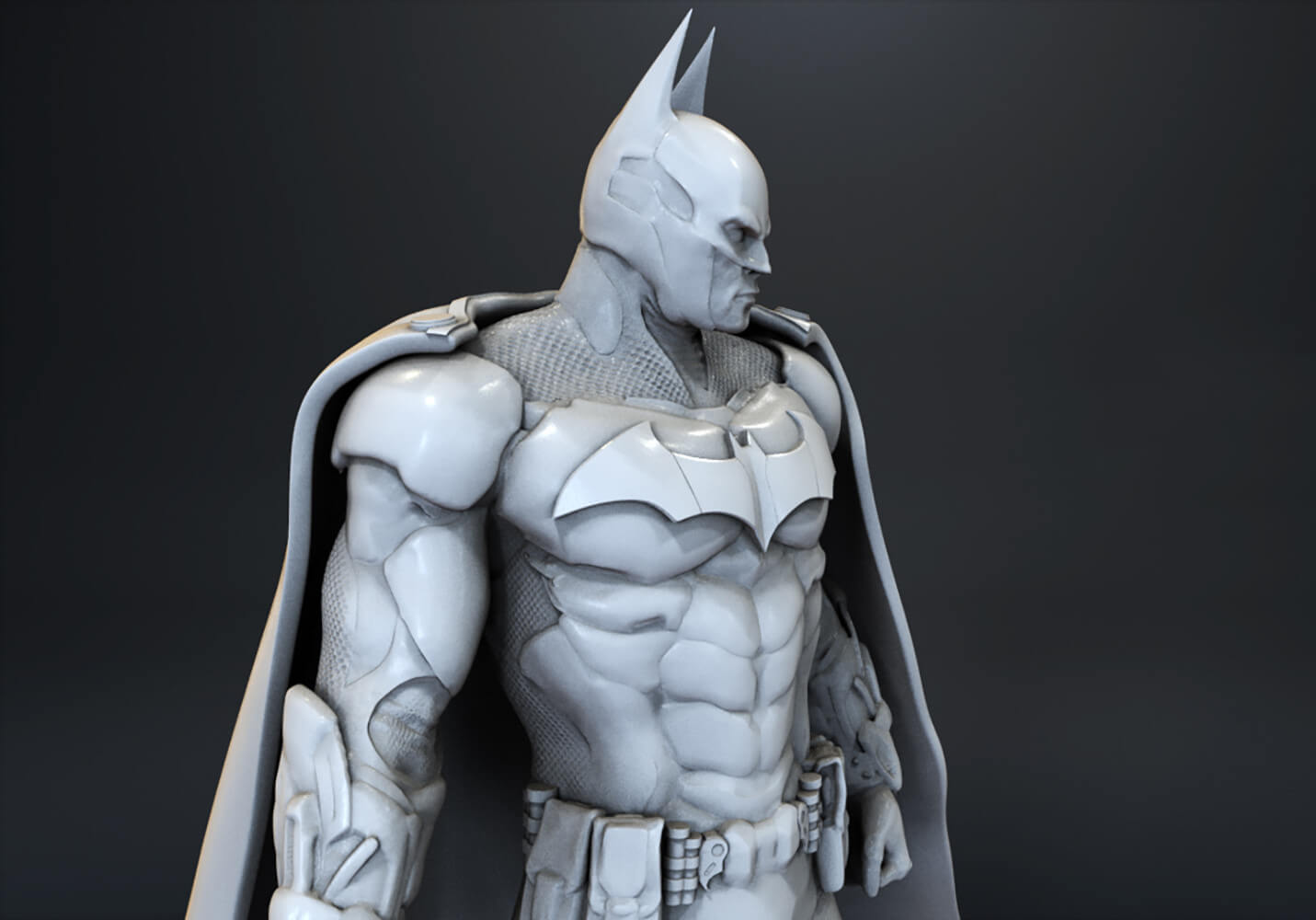 Batman Statues - 3D Model by 3DModelDesigner