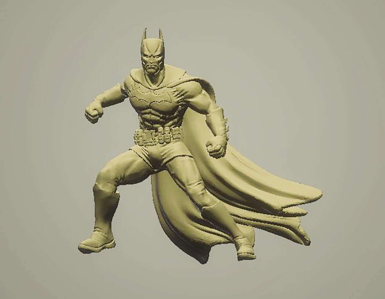 Batman Statues - 3D Print Model by 3DModelDesigner
