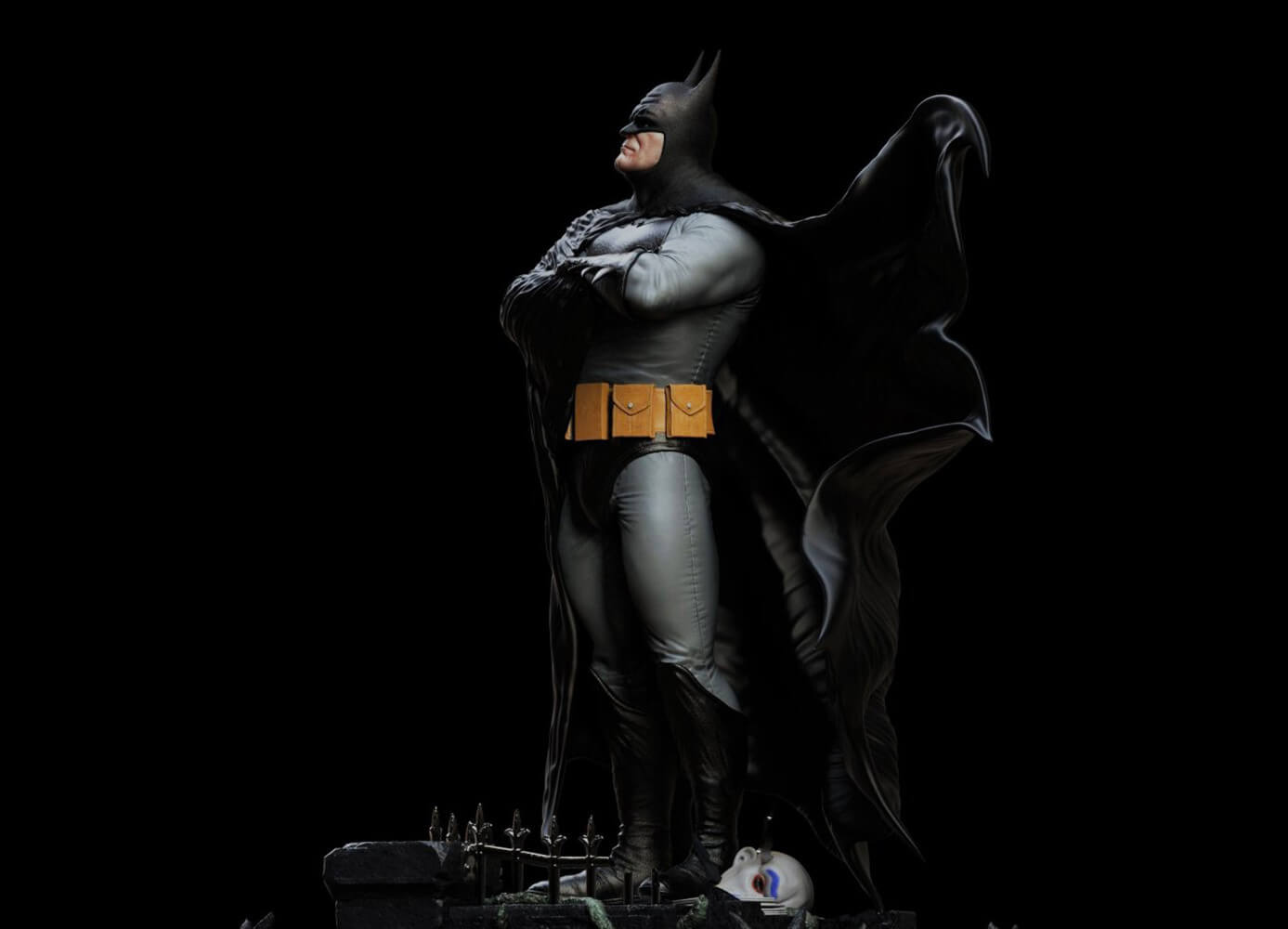 Batman Statues - 3D Model by 3DModelDesigner