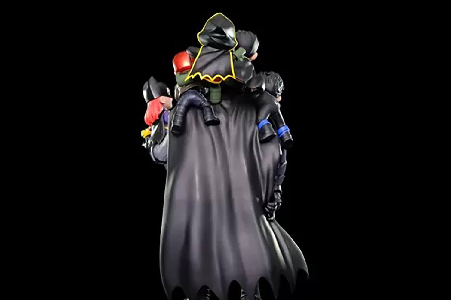 Batman With Kids - 3D Print Model by 3DModelDesigner