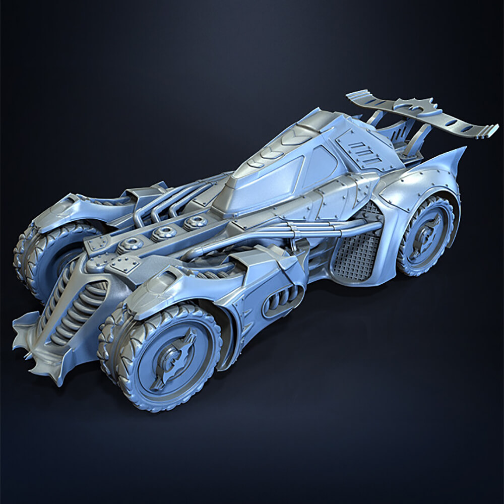Batmobile (Batmobile) - 3D Model by 3DModelDesigner