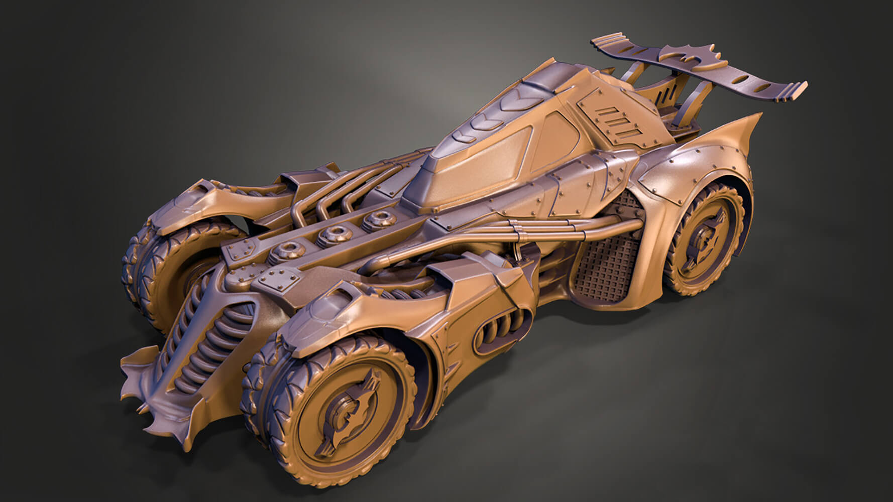 Batmobile (Batmobile) - 3D Model by 3DModelDesigner
