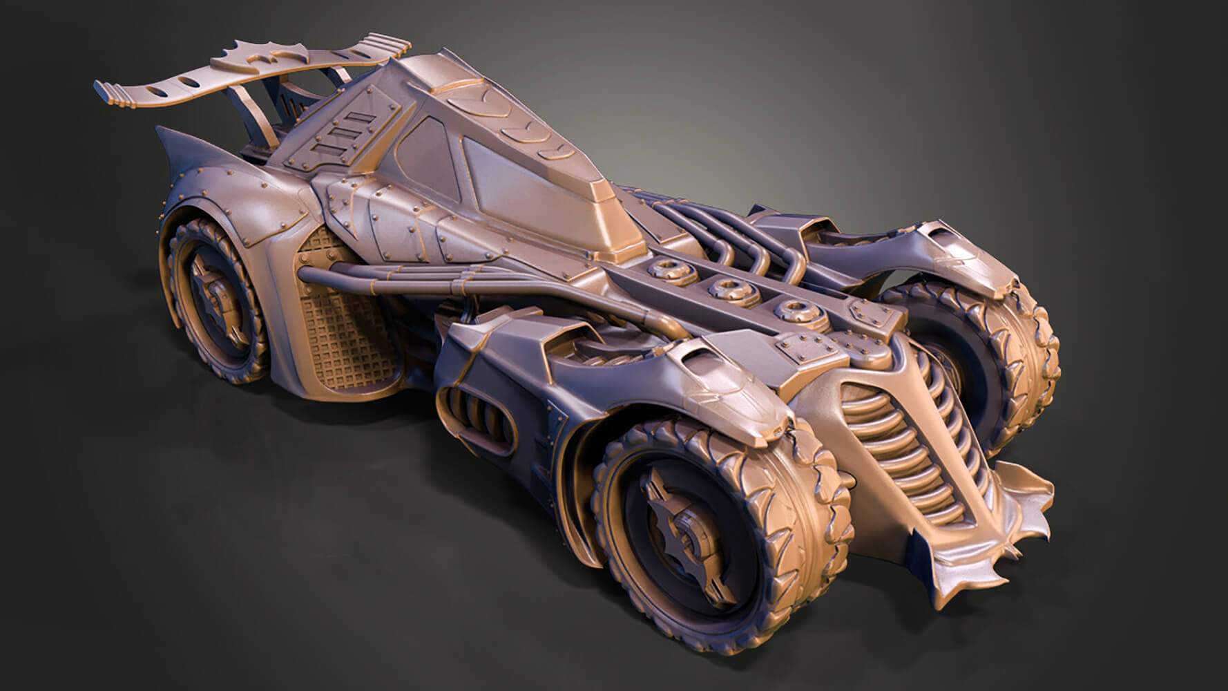 Batmobile (Batmobile) - 3D Model by 3DModelDesigner