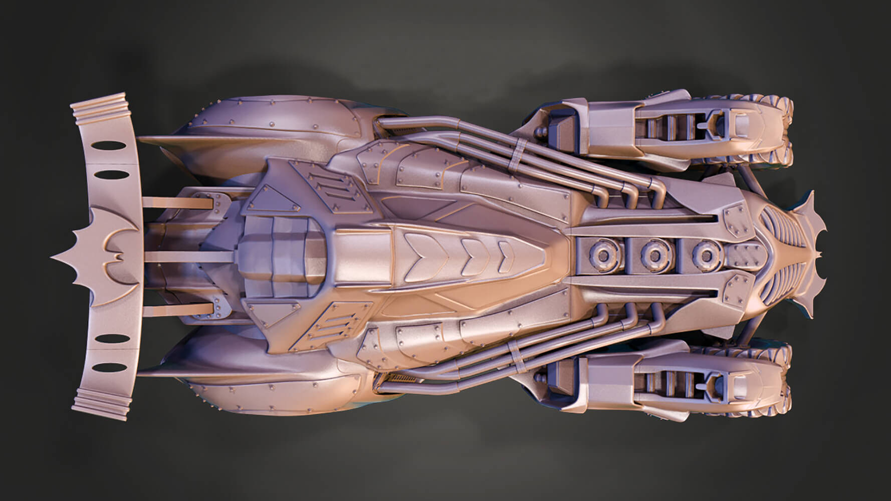 Batmobile (Batmobile) - 3D Model by 3DModelDesigner