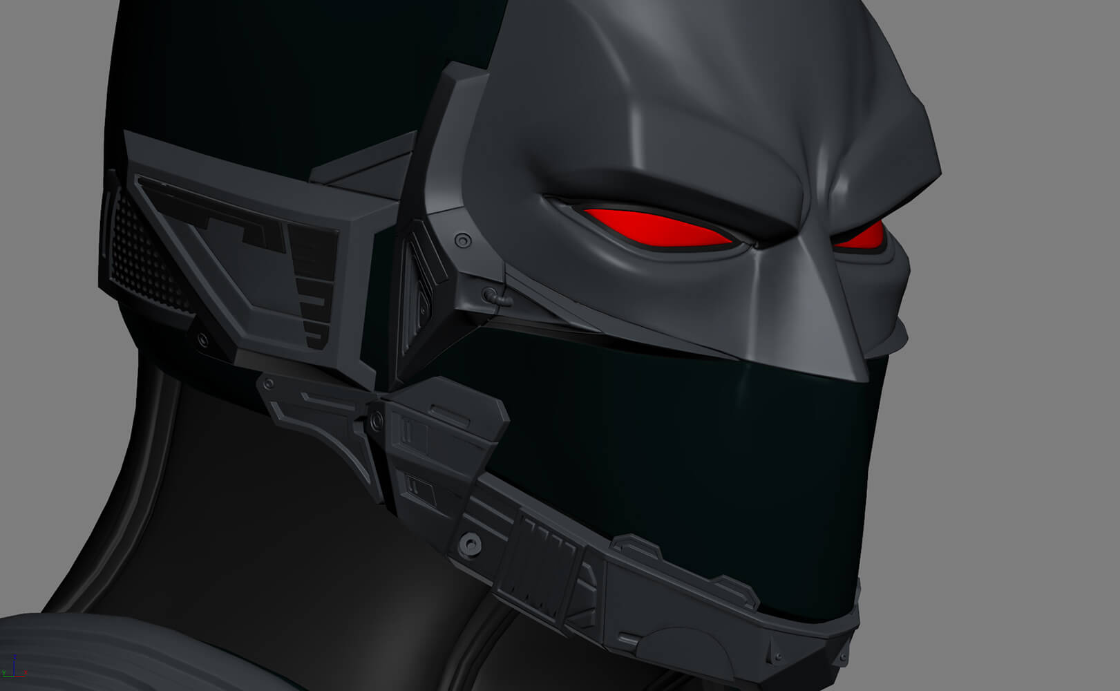 Batsuit Armor From Batman Beyond - 3D Print Model by 3DModelDesigner
