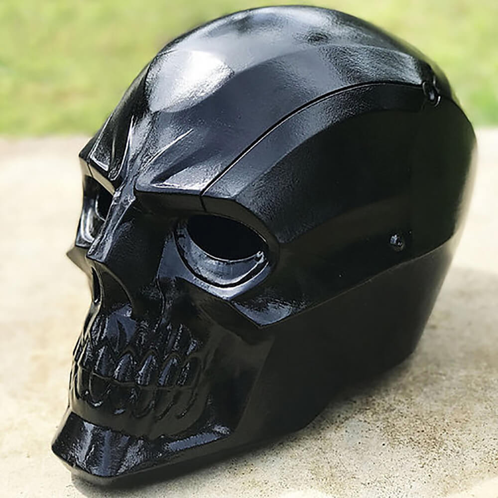 Black Mask Arkham Knight Helmet - 3D Model by 3DModelDesigner