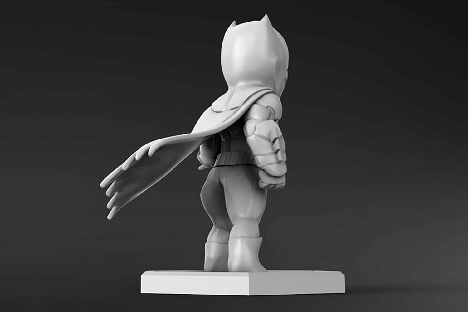 Chibi Batman - 3D Model by 3DModelDesigner