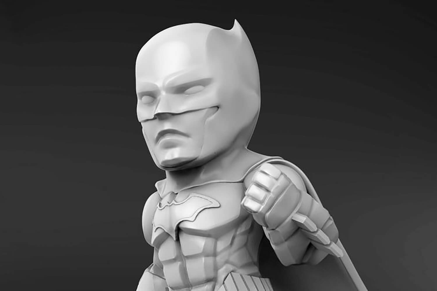 Chibi Batman - 3D Model by 3DModelDesigner