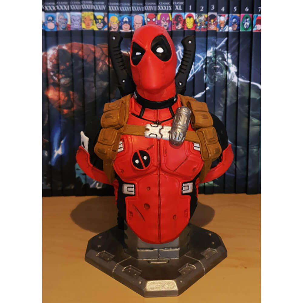 Deadpool Bust - 3D Model by 3DModelDesigner