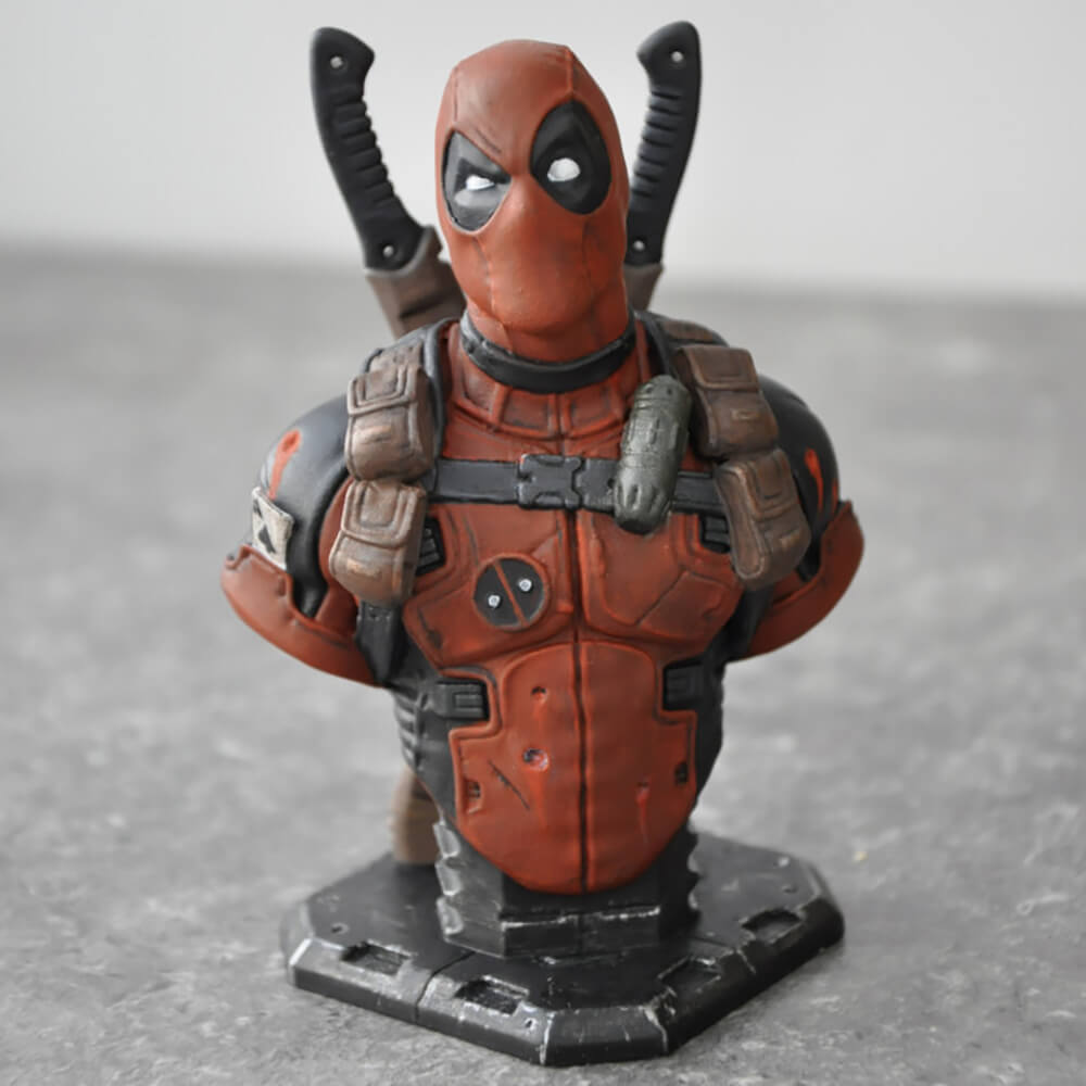 Deadpool Bust - 3D Model by 3DModelDesigner
