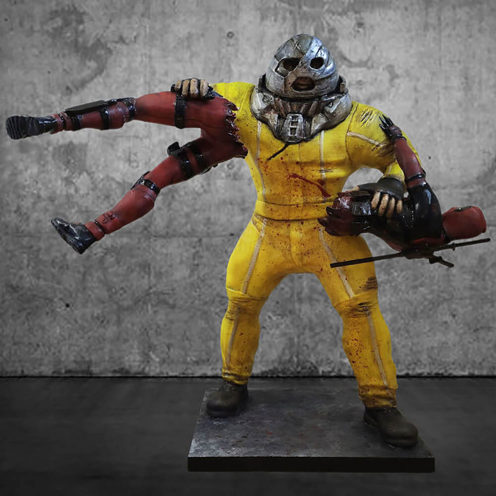 Deadpool Vs Juggernaut - 3D Model by 3DModelDesigner