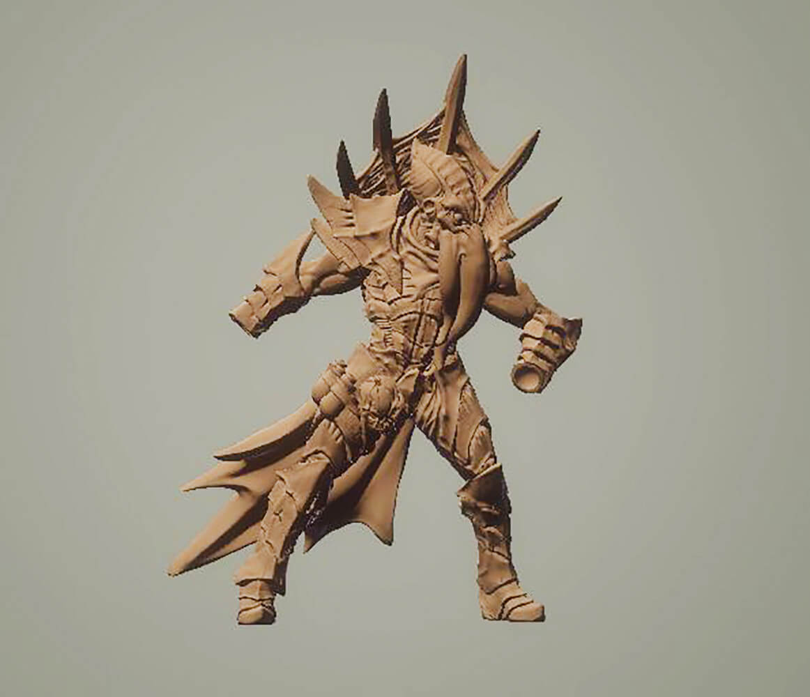 Depth One Reavers - Depth One Hero 3D Model by 3DModelDesigner