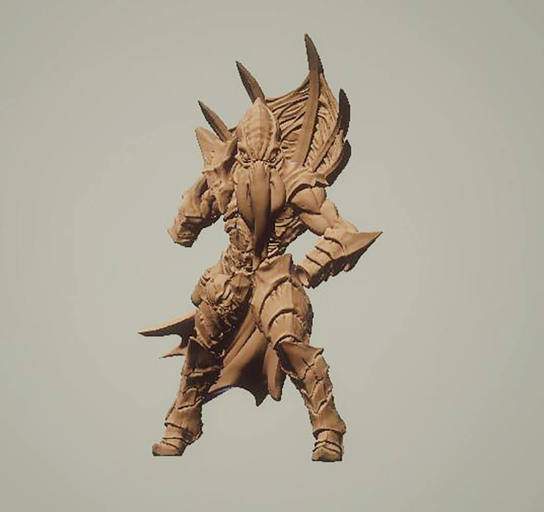 Depth One Reavers - Depth One Hero 3D Model by 3DModelDesigner