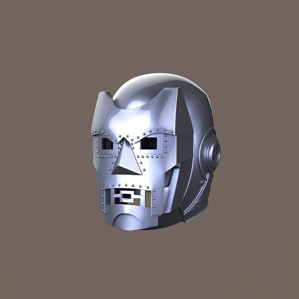 Dr Doom Legendary Series Helmet - 3D Model by 3DModelDesigner