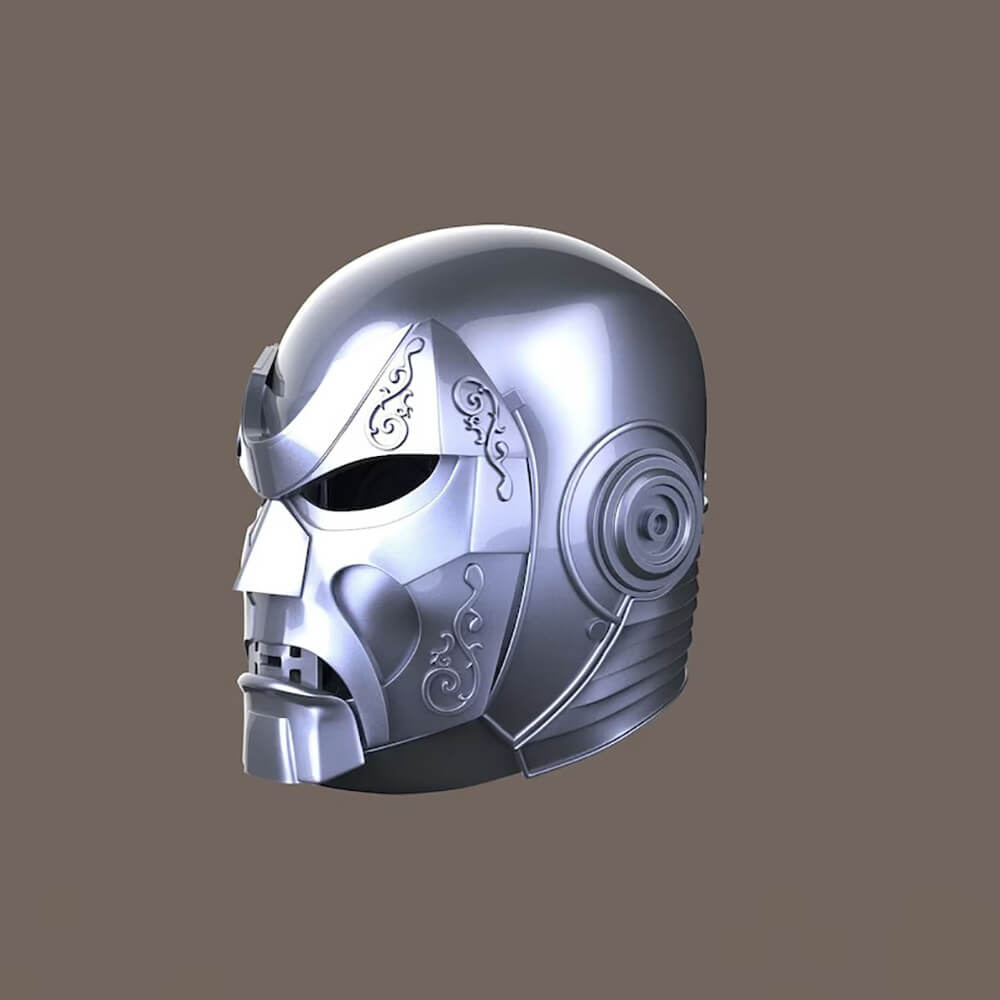 Dr Doom Legendary Series Helmet - 3D Model by 3DModelDesigner