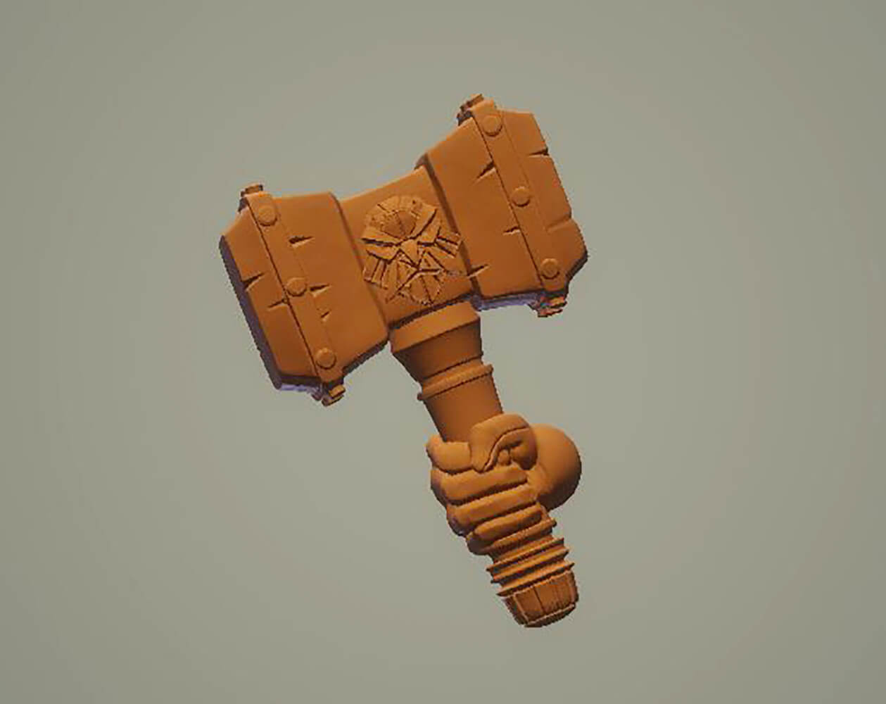 Dwarf Defender Male - 3D Print Model by 3DModelDesigner