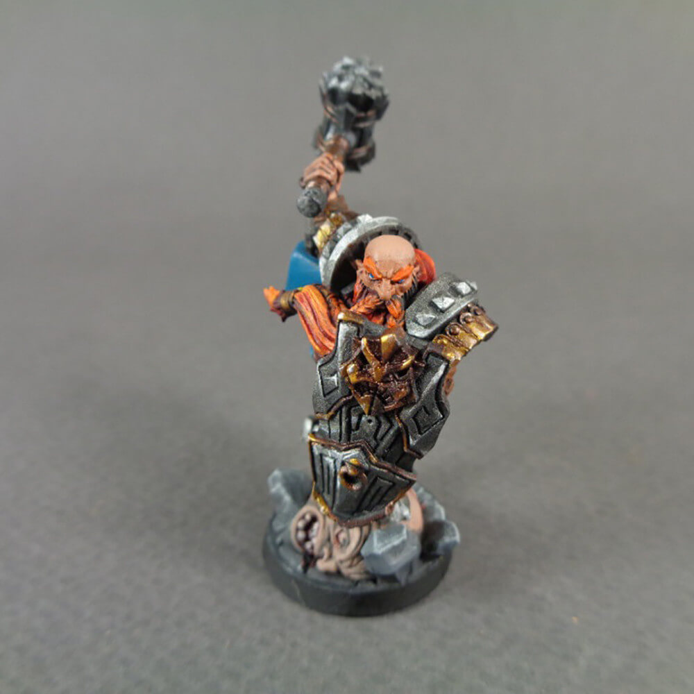 Dwarf Hero - Alvar The Giantslayer 3D Model by 3DModelDesigner