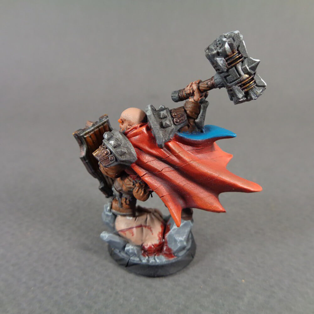 Dwarf Hero - Alvar The Giantslayer 3D Model by 3DModelDesigner