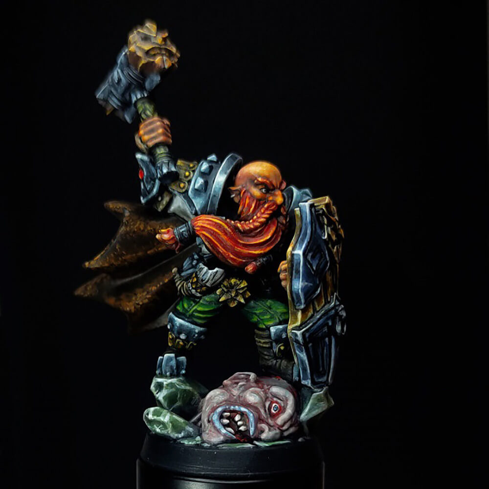 Dwarf Hero - Alvar The Giantslayer 3D Model by 3DModelDesigner