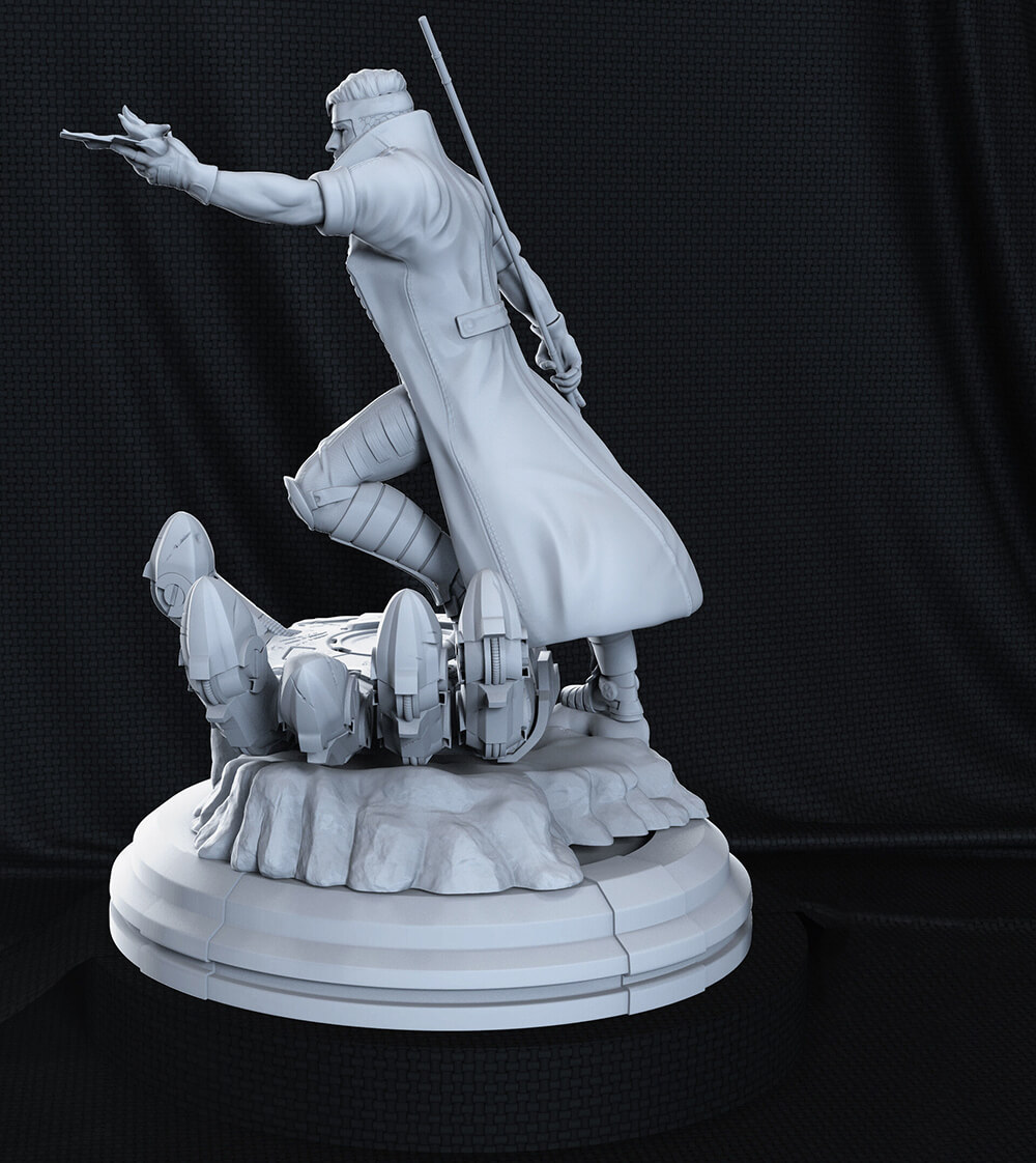Gambit (Gambit) - 3D Print Model by 3DModelDesigner