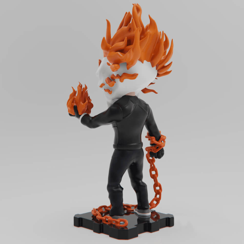 Ghost Rider (Ghost Rider) - 3D Model by 3DModelDesigner