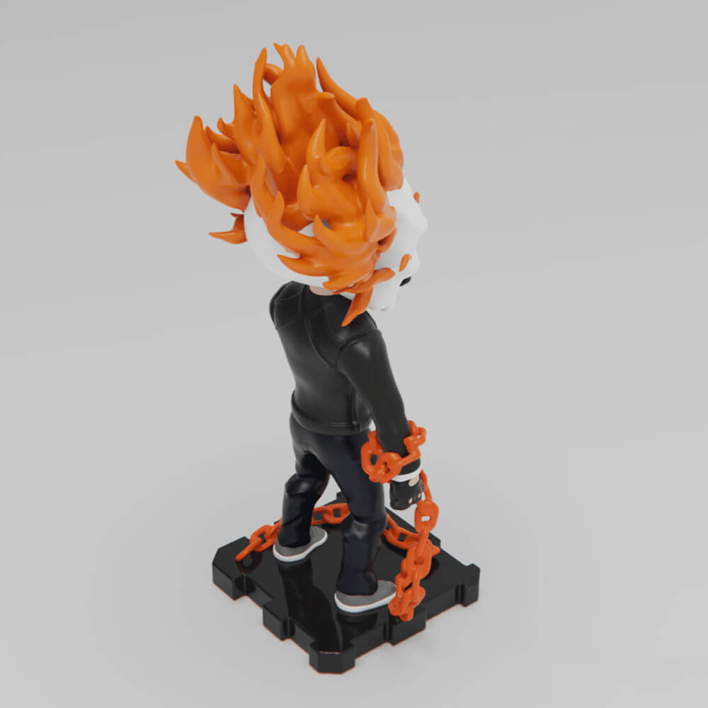 Ghost Rider (Ghost Rider) - 3D Model by 3DModelDesigner