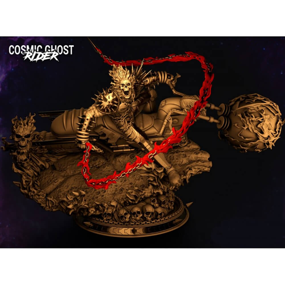 Ghost Rider (Ghost Rider) - 3D Model by 3DModelDesigner