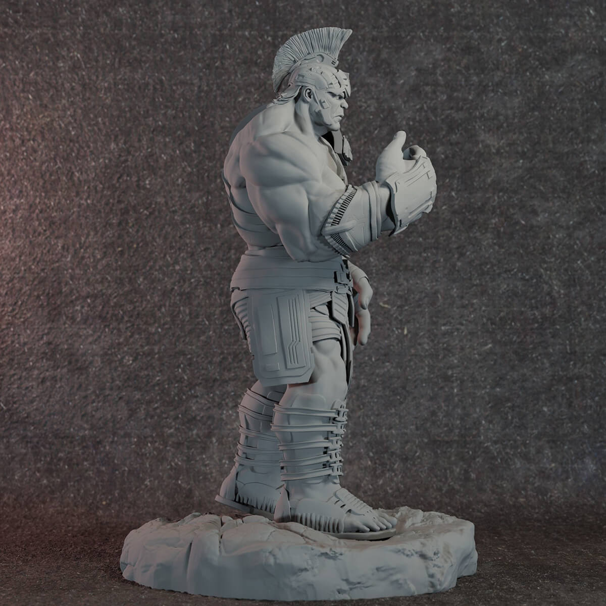 Hulk Gladiator - 3D Print Model by 3DModelDesigner