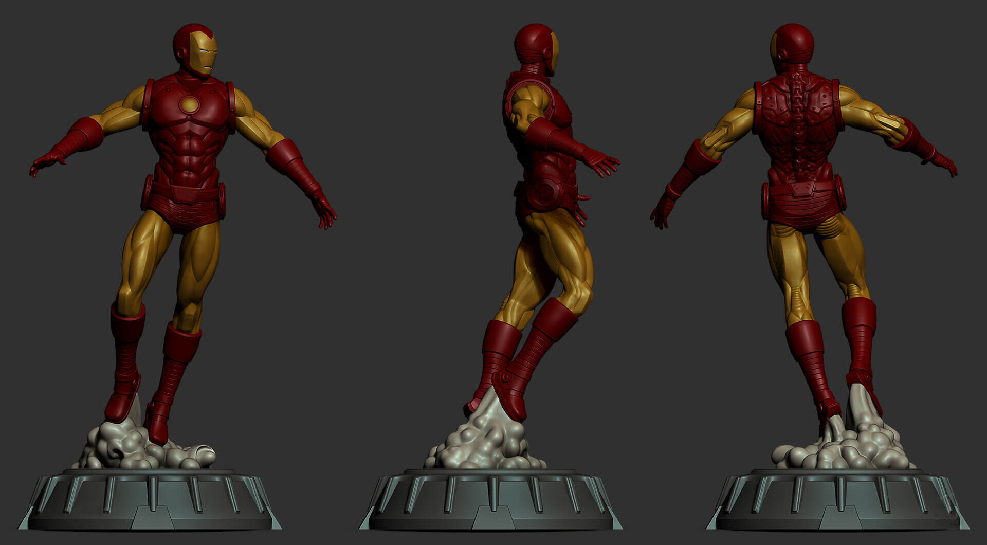 Iron Man Classic - 3D Model by 3DModelDesigner