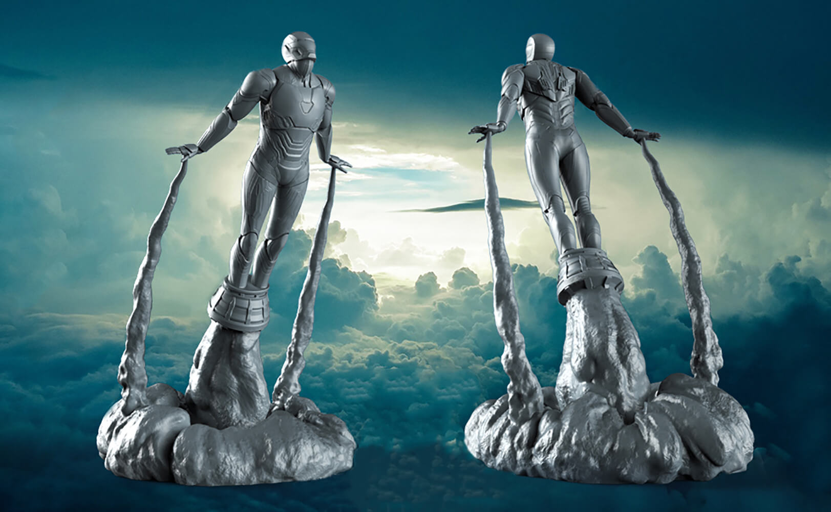 Iron Man Mark 50 - 3D Model by 3DModelDesigner