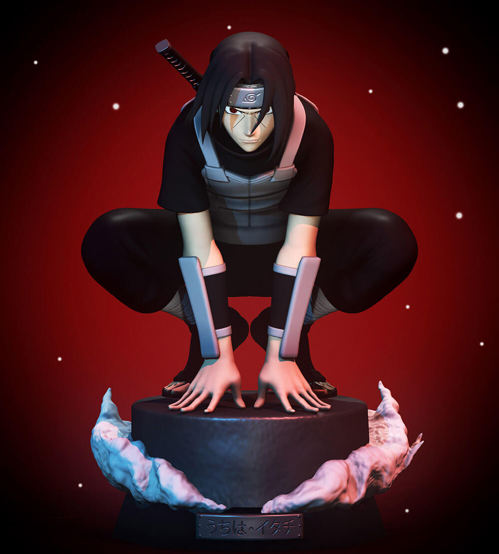 Anbu Itachi Render