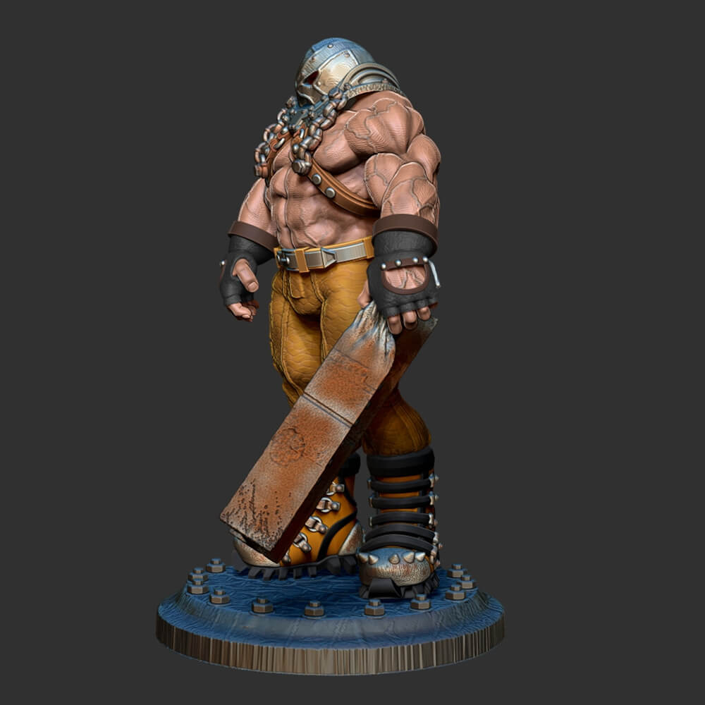 Juggernaut Figure - 3D Model by 3DModelDesigner