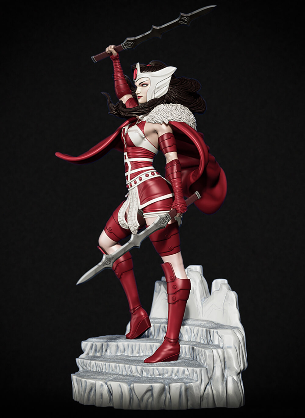 Lady Sif (Lady Sif) - 3D Model by 3DModelDesigner