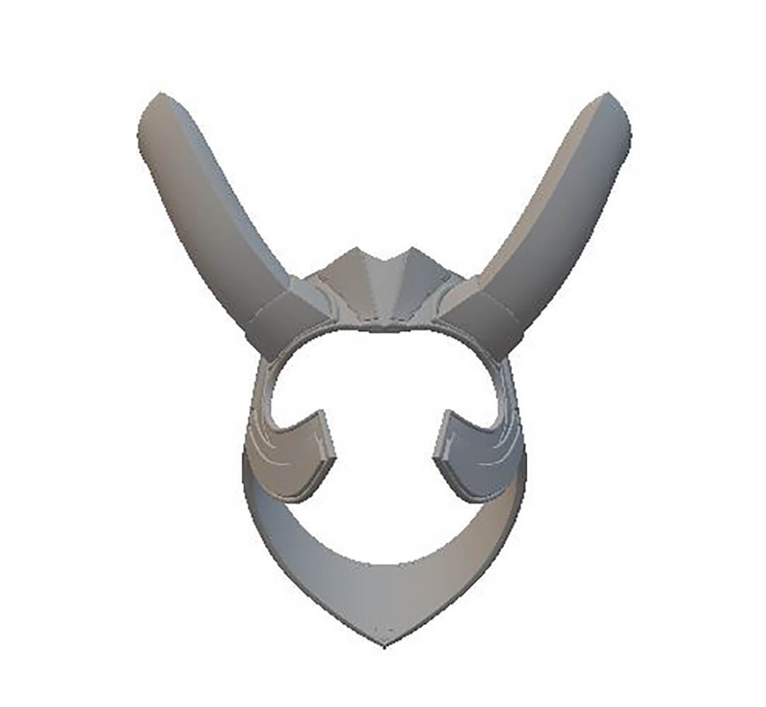 Loki New Helmet Crown - 3D Model by 3DModelDesigner