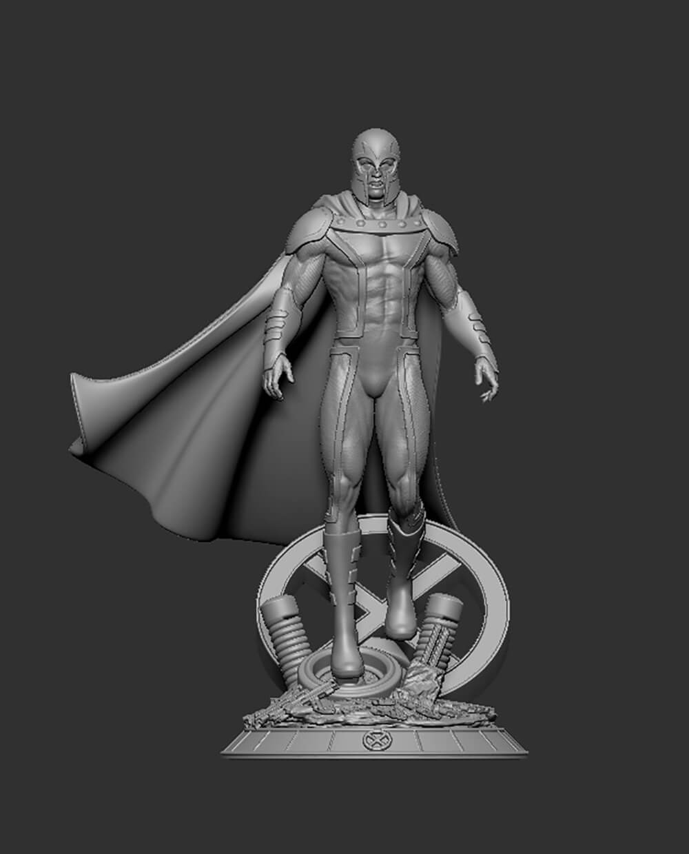 Magneto Fanart - 3D Model by 3DModelDesigner