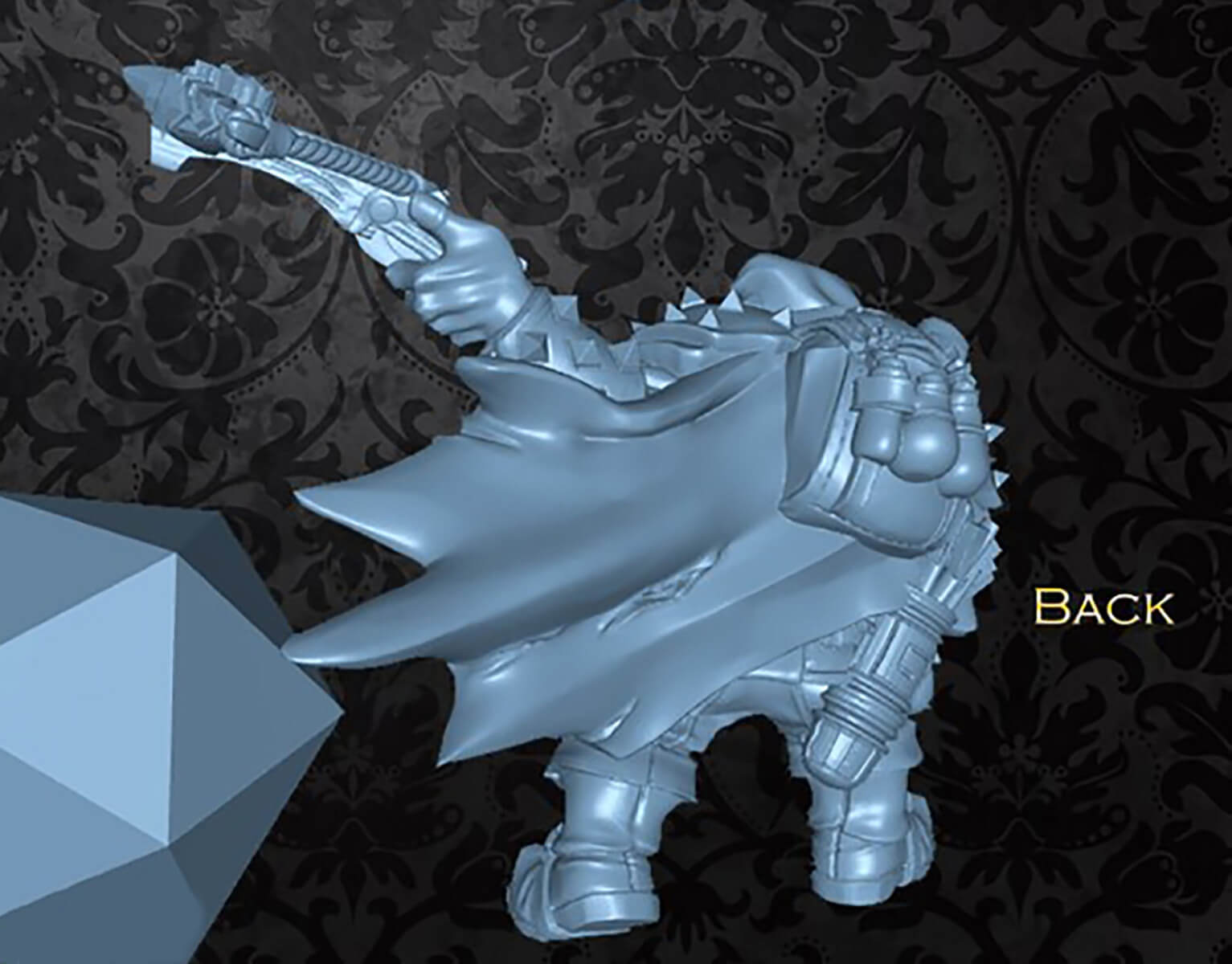 Merrian Silverfinger - Troubles in Taverns 3D Model by 3DModelDesigner