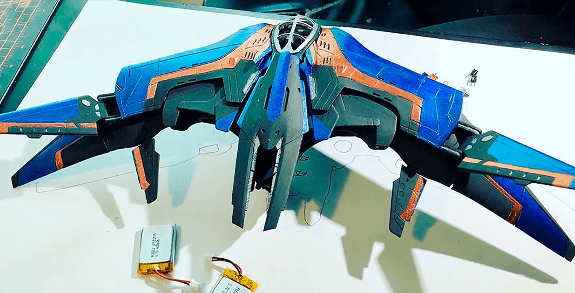 Milano Guardians of The Galaxy - 3D Model by 3DModelDesigner