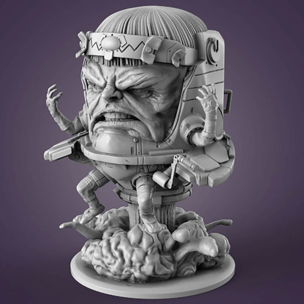 Modok Statue - 3D Print Model by 3DModelDesigner