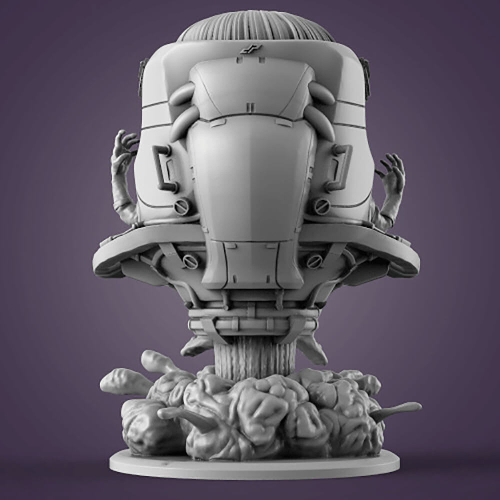 Modok Statue - 3D Model by 3DModelDesigner