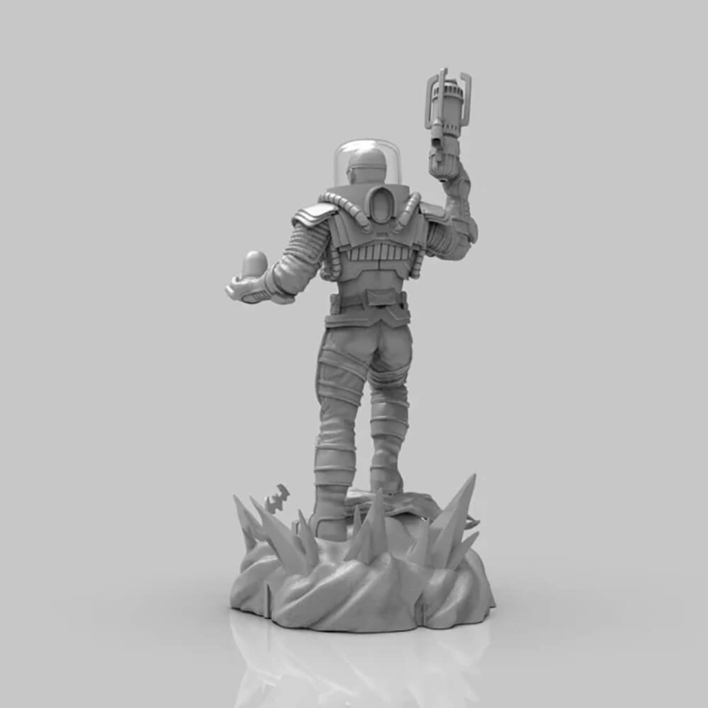 MR. Freeze Statue - 3D Model by 3DModelDesigner