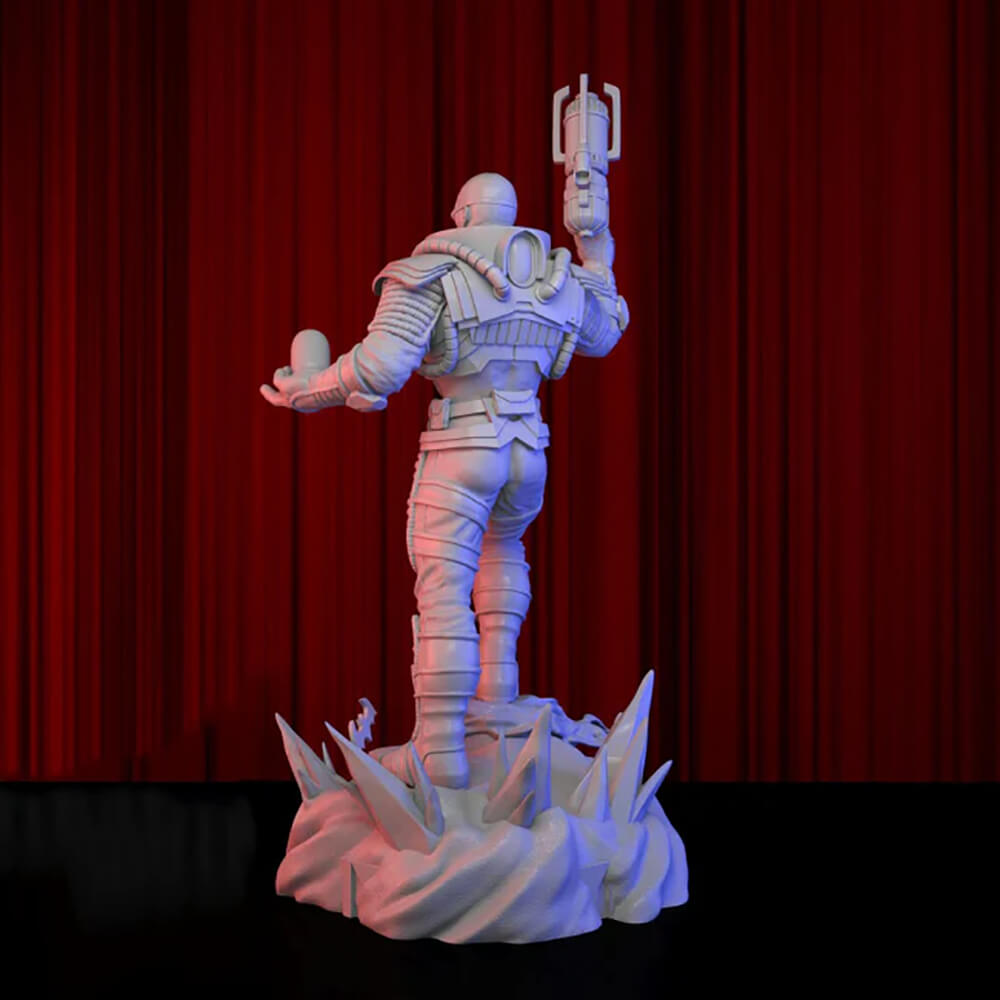 MR. Freeze Statue - 3D Model by 3DModelDesigner