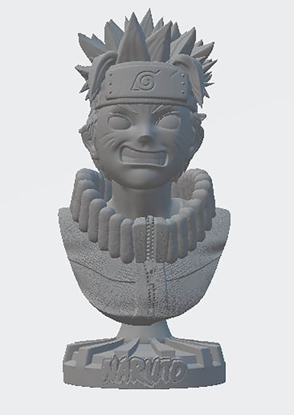 Naruto Bust - 3D Model by 3DModelDesigner