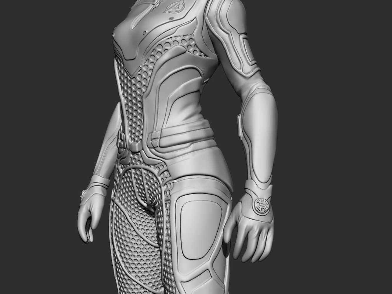 Nebula Avengers Endgame - 3D Model by 3DModelDesigner