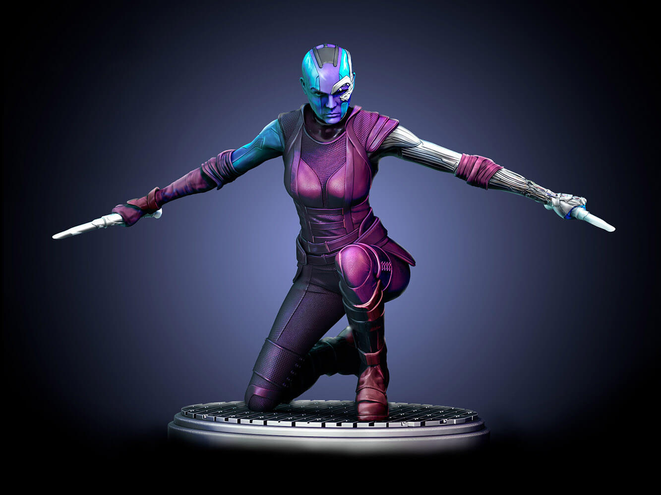 Nebula - Guardians of The Galaxy 3D Model by 3DModelDesigner