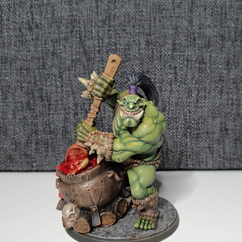 Ogre Chef Burtz Dwarfstew - 3D Model by 3DModelDesigner